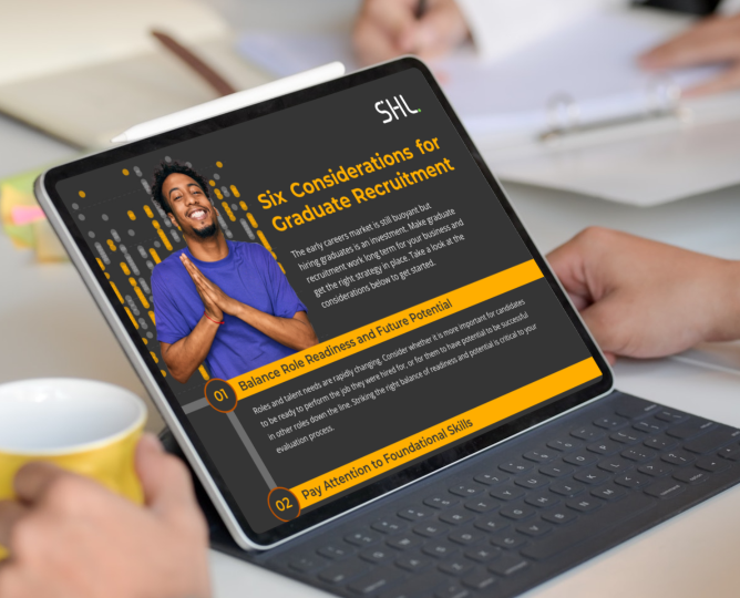 Early Career Talent | Graduate Hiring | SHL