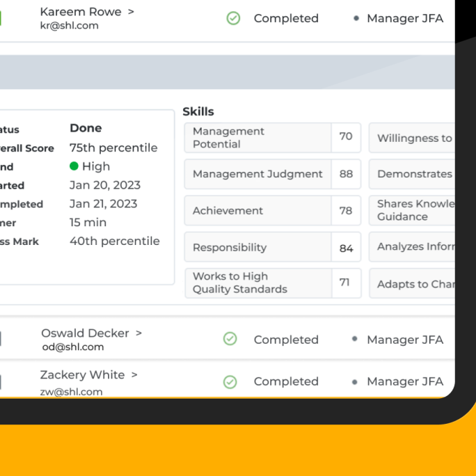 Manager Recruitment | Managerial Skills | SHL