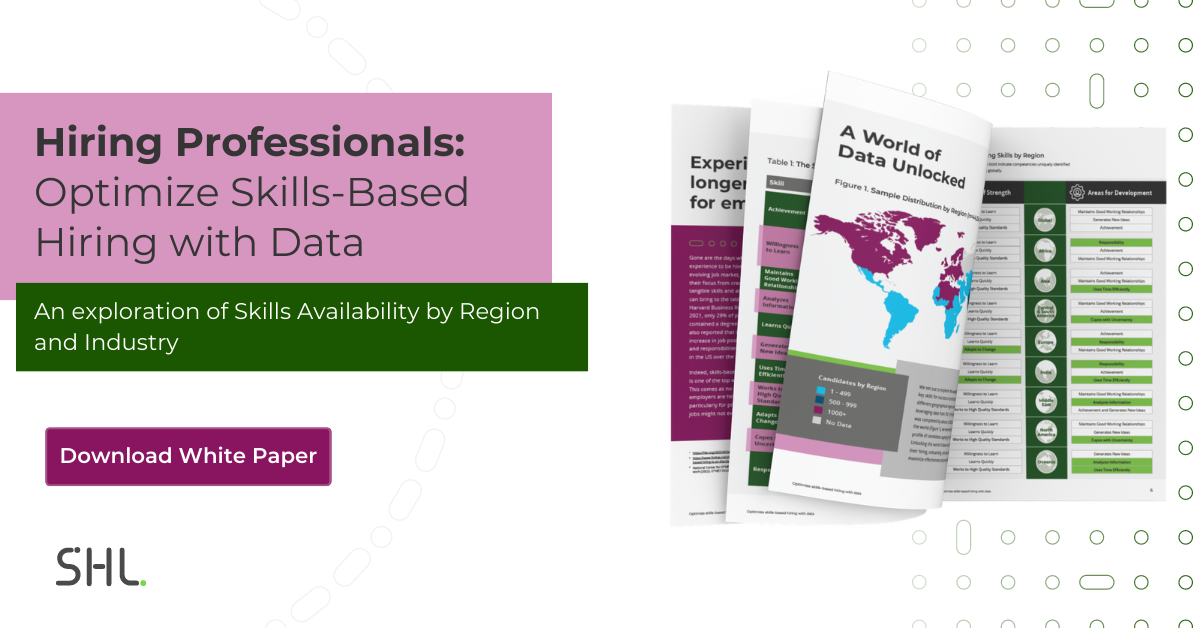 Hiring Professionals: Optimize Skills-Based Hiring with Data